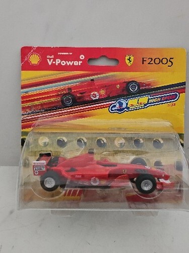 F1 Formula 1 Ferrari F2005 Shell V-power model car 1:38 scale (unopened ...