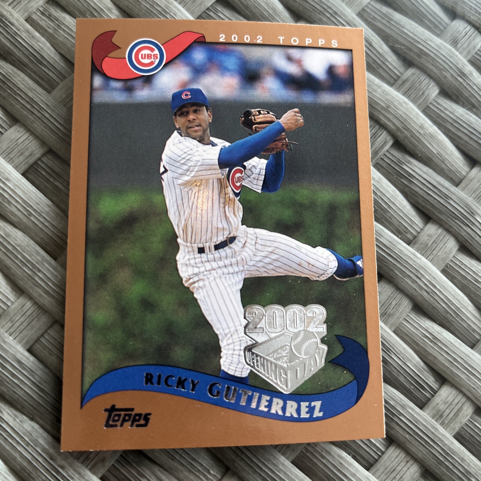 2002 Topps Opening Day Ricky Gutierrez #77 Chicago Cubs | eBay