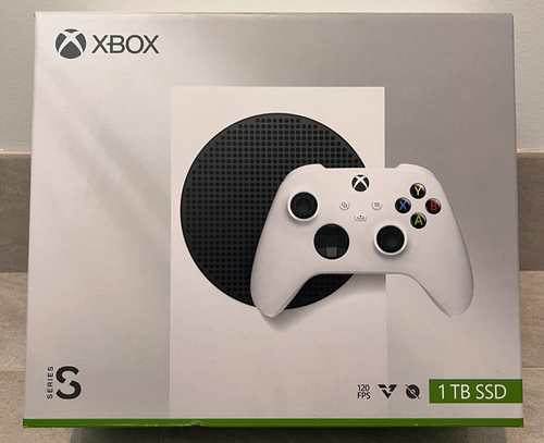 New in Sealed Box Xbox Series S 1TB (White) Console with One Wireless ...