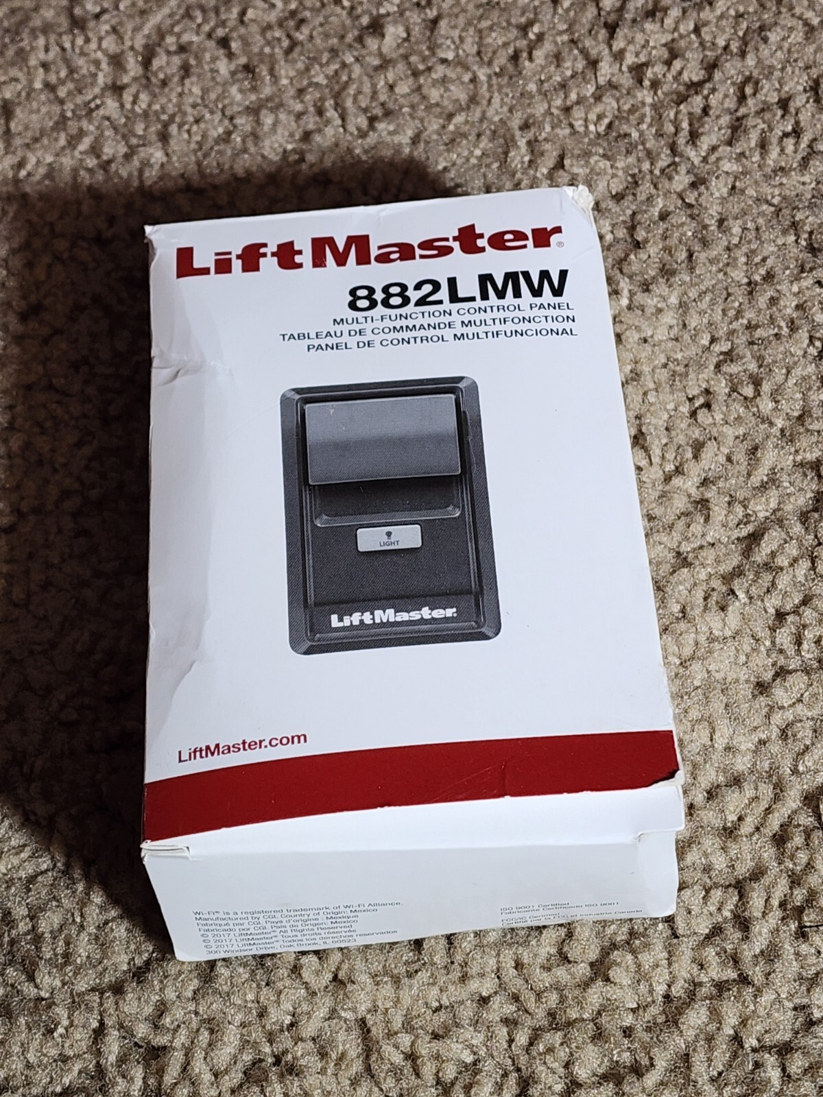 LiftMaster 882LMW Wi-Fi Multifunction Control Panel 4893993199143 | eBay