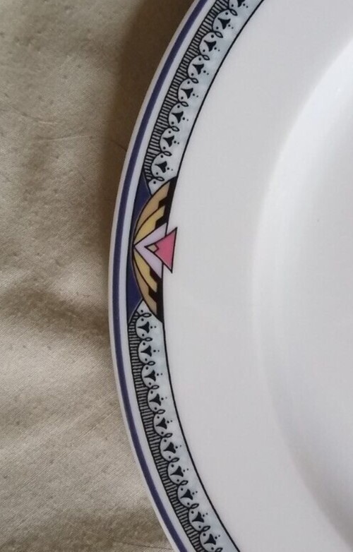 winterling bavaria germany china kirchenlamitz porzellan blue rim 5 ...