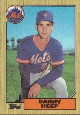 1987 Topps #241 Danny Heep - New York Mets NM | eBay