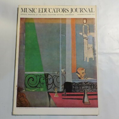 Music Educators Journal 1964 National Conference Modern Art VERY RARE ...