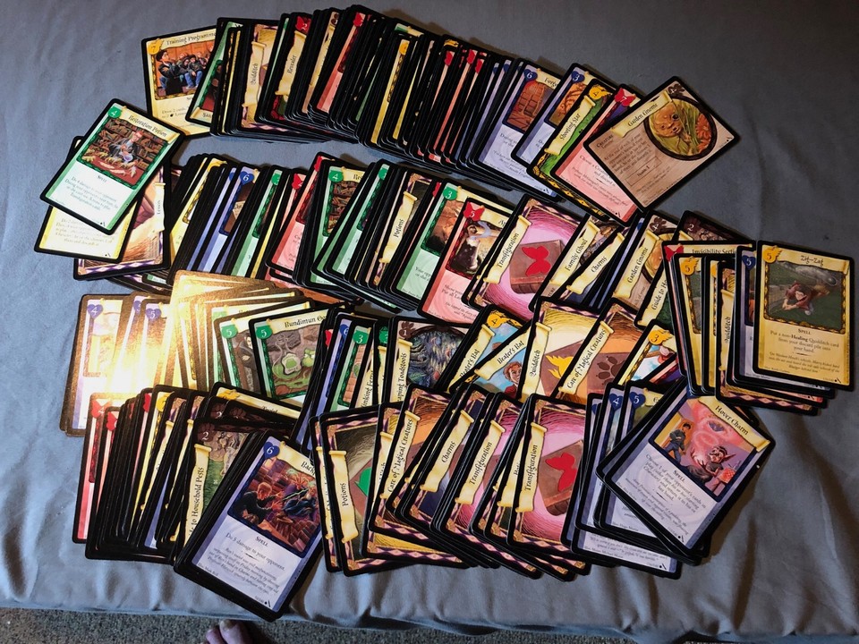 chamber of secrets tcg common uncommon lessons cards lot of 350+ | eBay