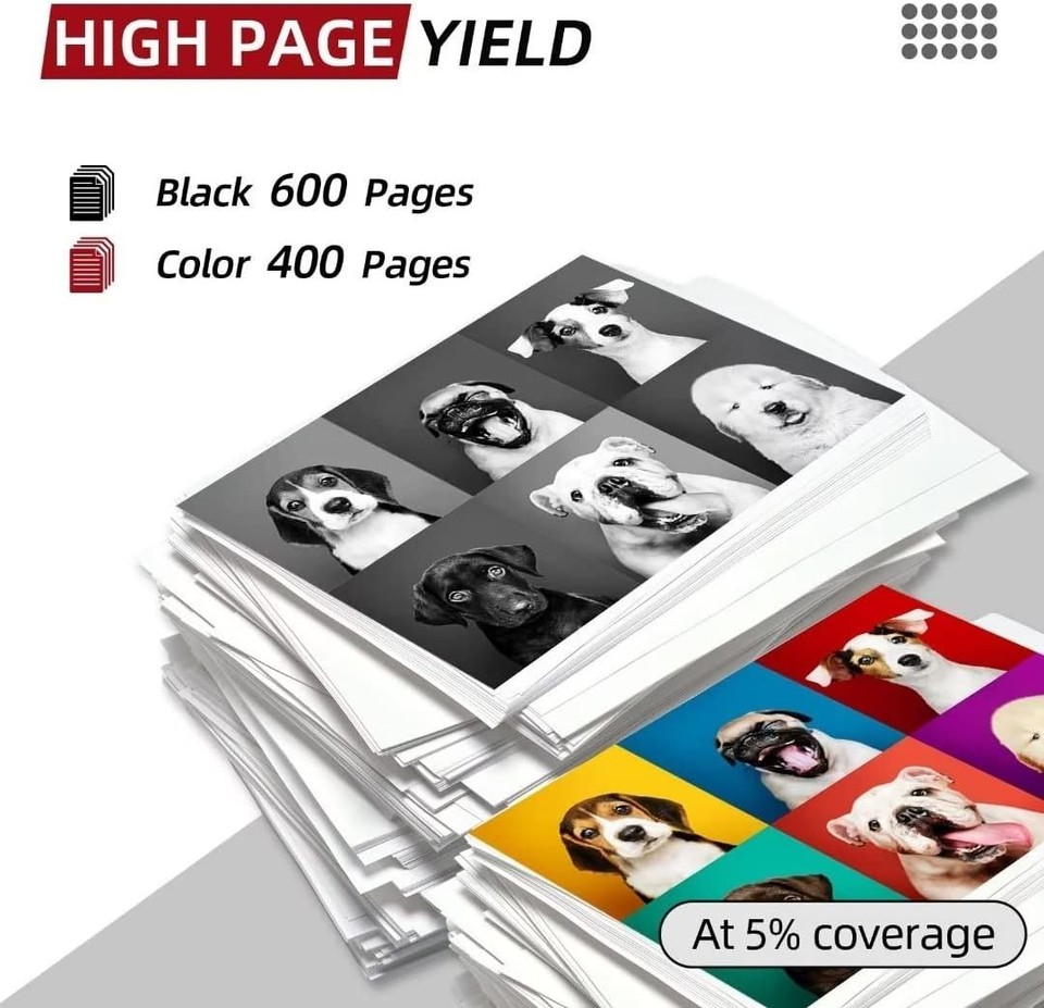 2PK PG-260XL CL-261XL Ink Cartridges For Canon PIXMA TS5300 TS6400 ...