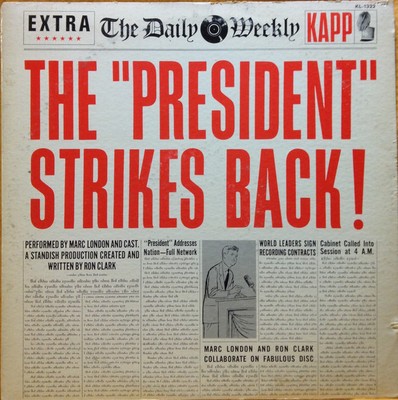 Marc London, The "President" Strikes Back!, (LP, Album, Mono), VG+ ...