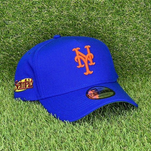 HAT CLUB EXCLUSIVE NEW YORK "JERRY METS" SEINFELD SIDE PATCH ERA 9FORTY ...