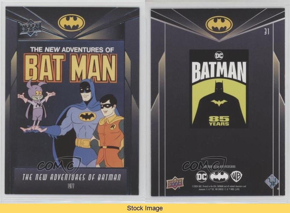 2024 Upper Deck Batman 85th Anniversary Weekly The New Adventures of ...