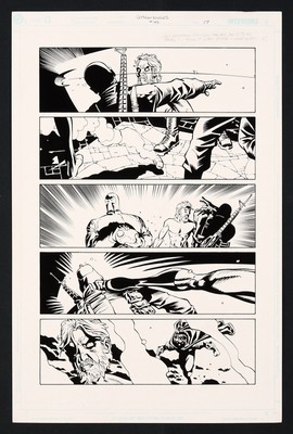 Original Art Batman Gotham Knights #49 (2004) Pg 17 Adlard/Floyd | eBay