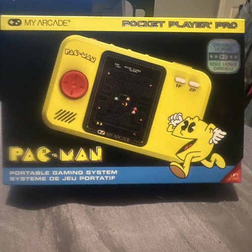 My Arcade Pac-Man Pocket Player Pro Portable Video Game System Handheld ...