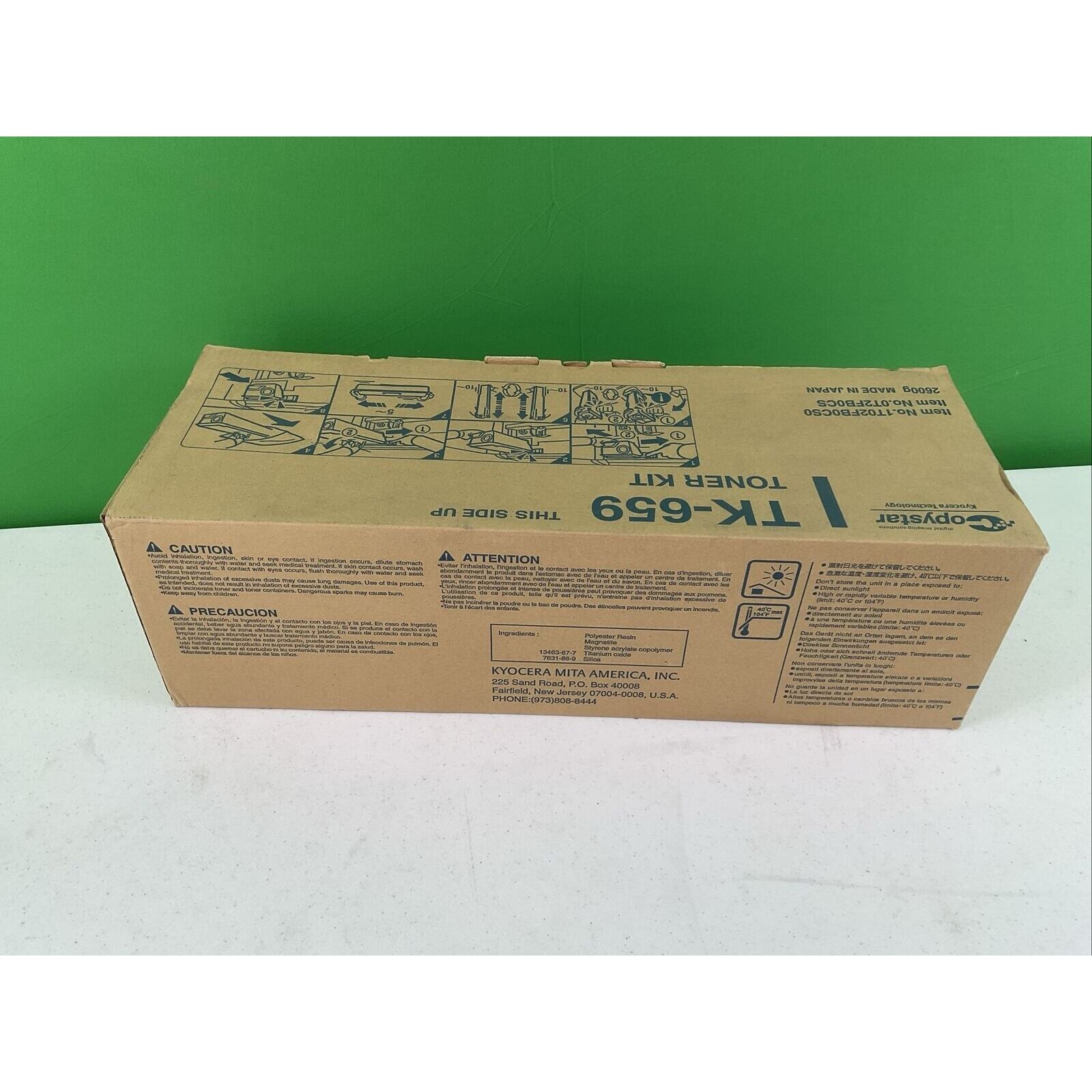 Genuine Kyocera Copystar TK-659 Toner Kit CS6030 8030 NEW OEM #1057 | eBay