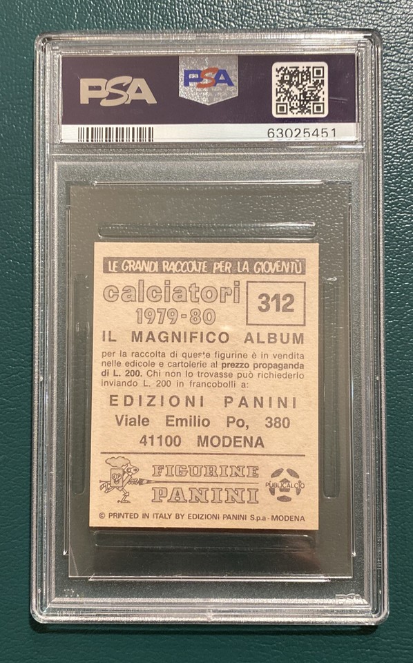 Panini 1979 1980 Calciatori #312 Diego Maradona Argentina Rookie RC ...