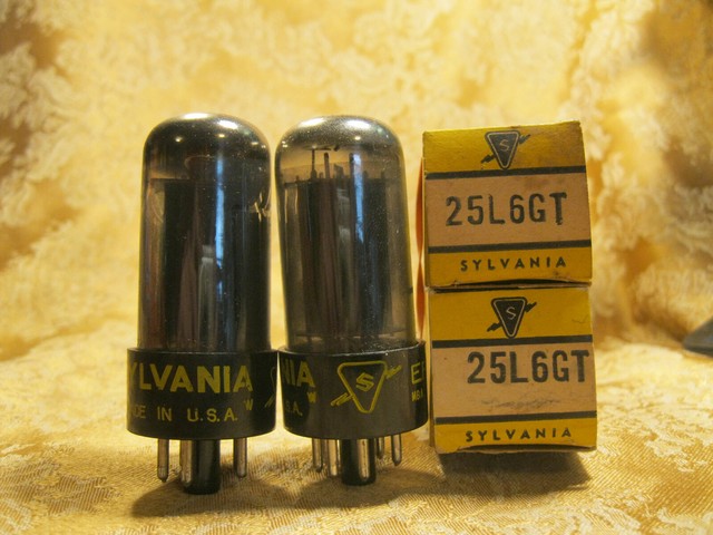 NOS SYLVANIA 25L6GT Radio Tube 25l6 Tested Great for sale online | eBay