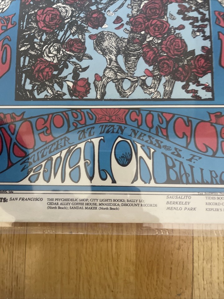 Family Dog FD #26 Skull And Roses 1st Print Poster CGC 8.0 Mouse ...