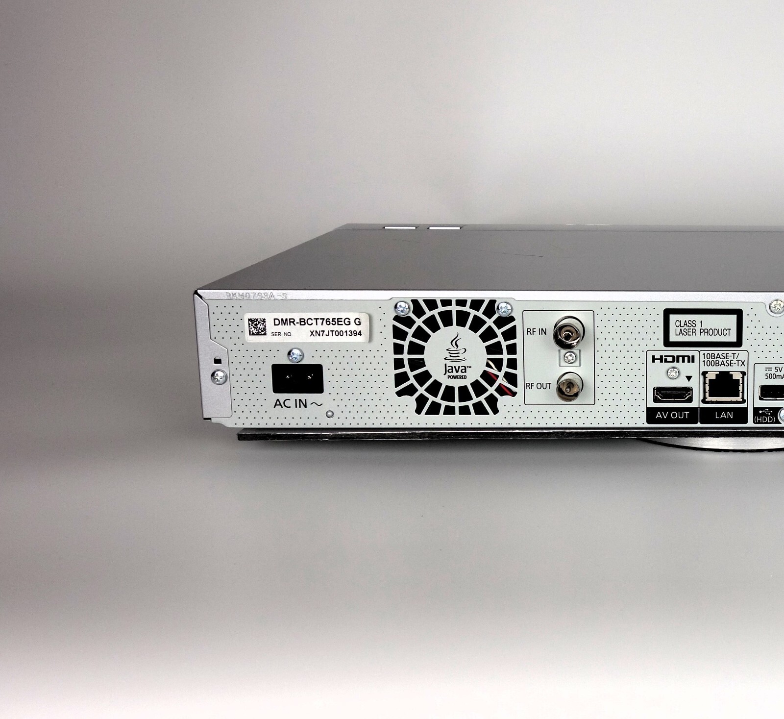 Panasonic DMR-BCT765 - BluRay + HDD Recorder - BluRay Rekorder mit ...