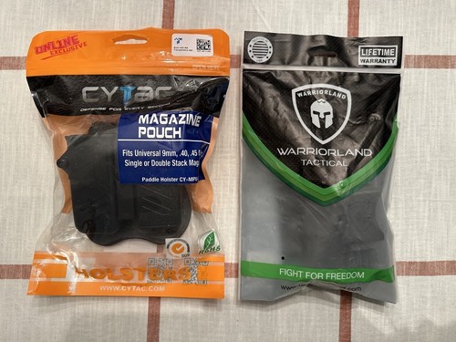 Cytac Universal Double Mag Pouch R&L & Warriorland P365 IWB Right Hand ...