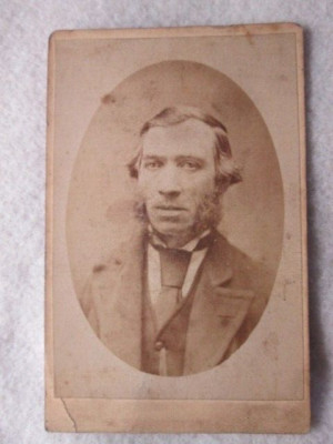 Man In Suit, 1870-1880 CDV Cabinet Card, H. Bower, Photographer ...