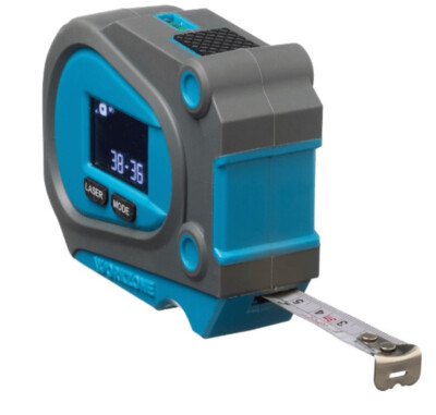 Workzone Digitales Akku Maßband- Laser,Rollband; 3 m Wasserwaage | eBay.de