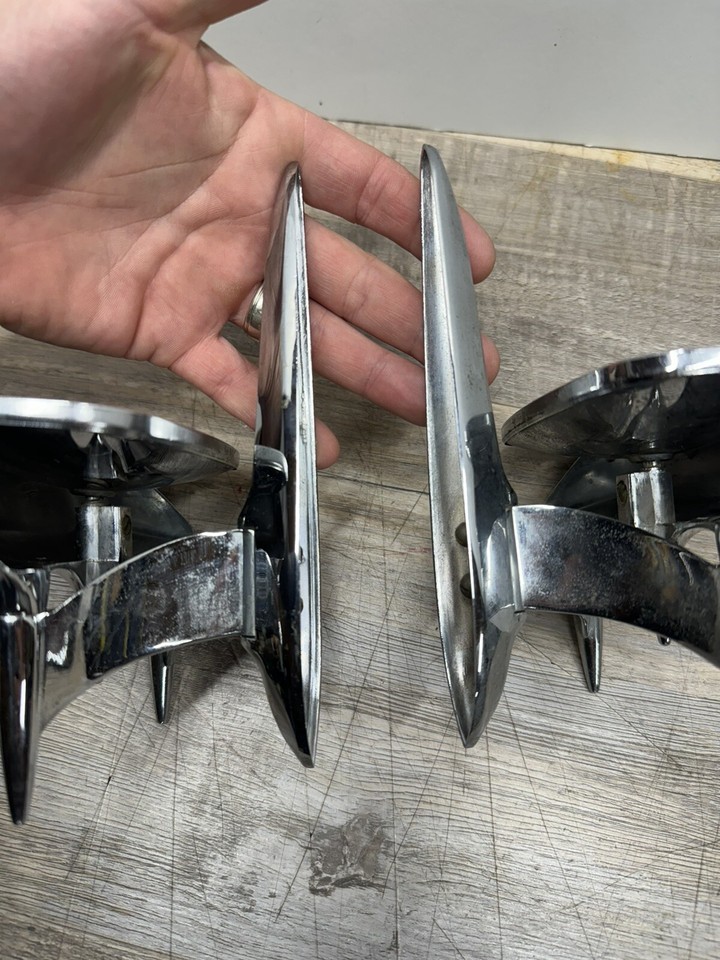 Vintage Unity Defender side view mirror pair Auto-lite 2701 Pair B-19 ...