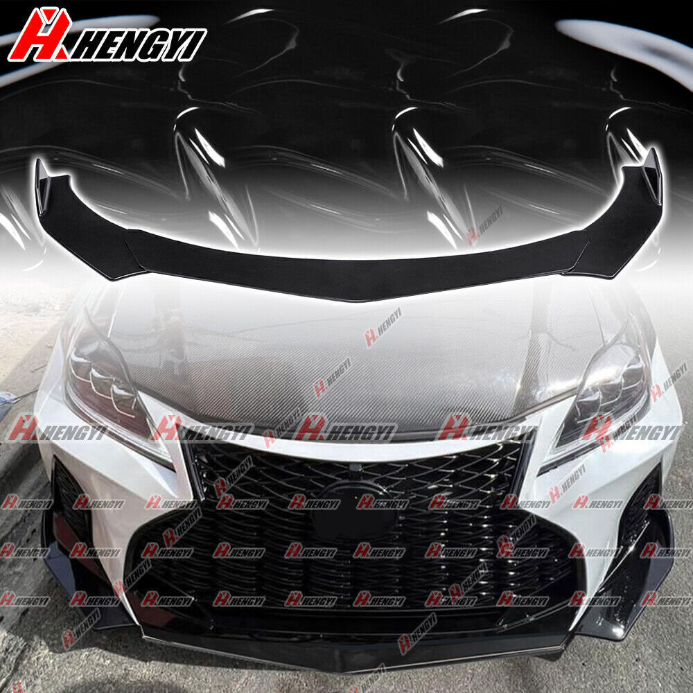 Fits Lexus IS300 IS350 IS500 2021-22 Gloss Blk Front Bumper Lip ...