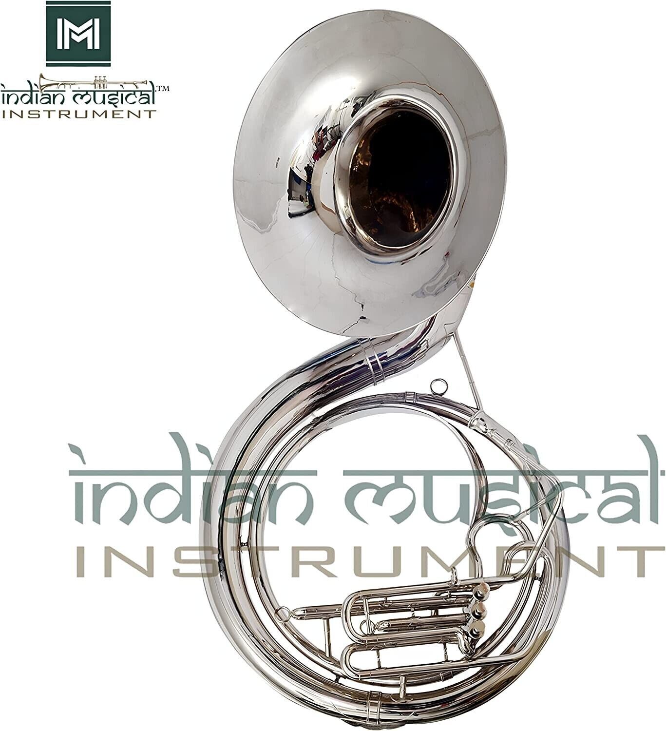 Brass Sousaphone 24 Inch Handmade Bell Tuba Mouthpiece Case Musical ...