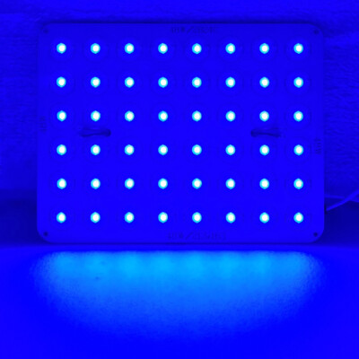 48W Ice Blue 470nm~475nm LED + PCB for DIY Lamp Spot Light Bulb Plant ...
