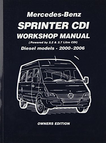 Mercedes-Benz Sprinter CDi Works... by Brooklands Books Ltd Paperback ...