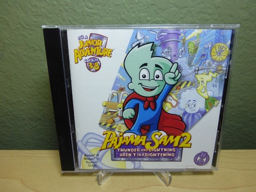 Pajama Sam 2 Thunder and Lightning Aren't So Frightening PC CD-ROM | eBay
