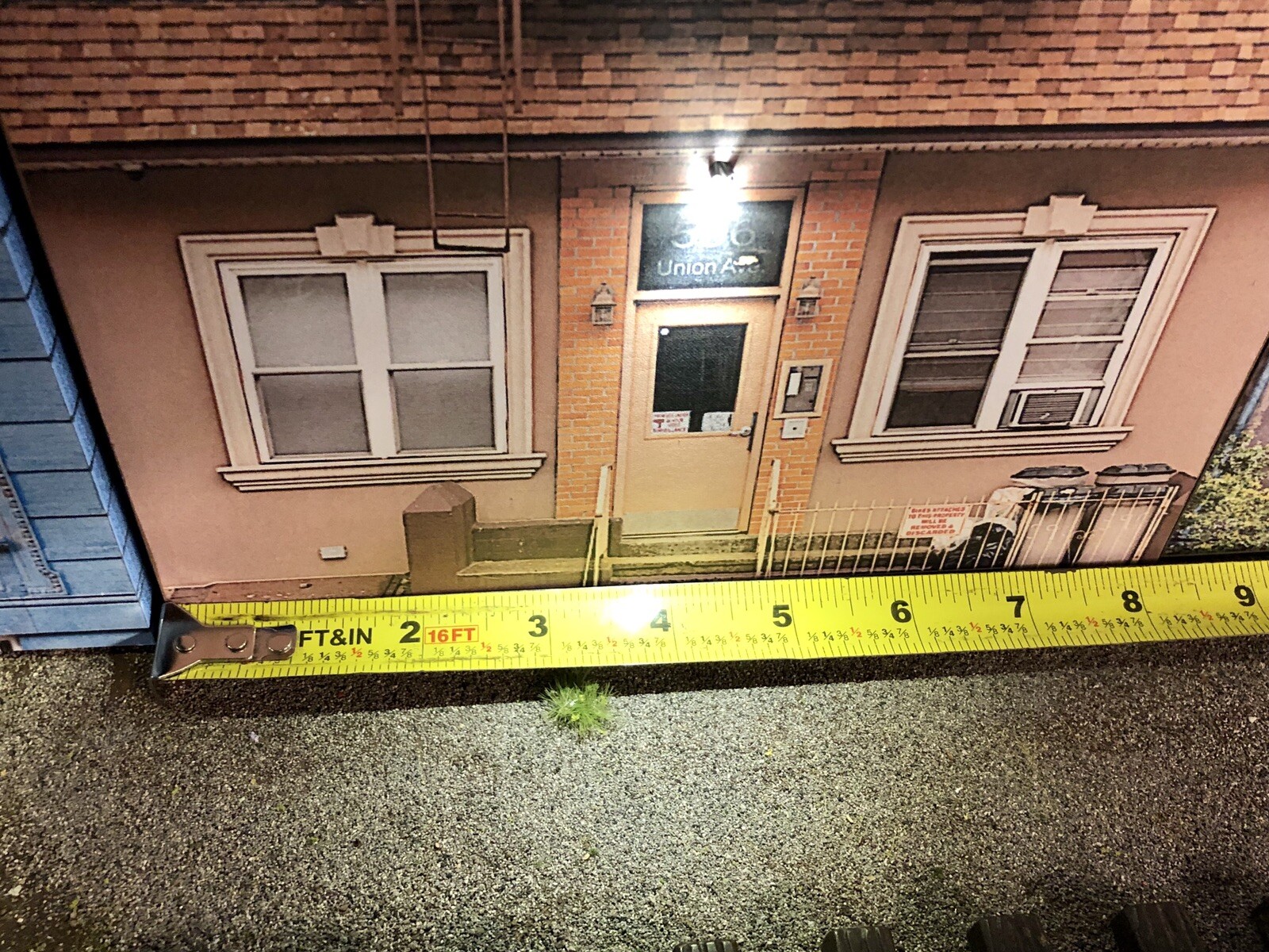 G Scale Scratch Built "APARTMENT #2" w/LED Building Front Flat MTH LGB ...