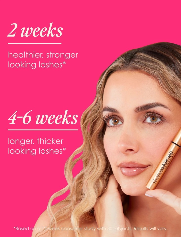 Grande LASH-MD Grande Lash Enhancing Serum 4ML 6 month Supply New Eye ...
