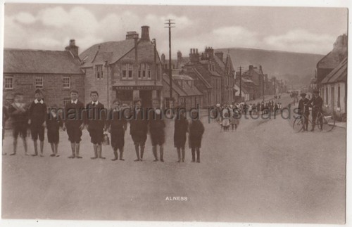 Children in Street, Alness, Ross RP Postcard B782 | eBay UK