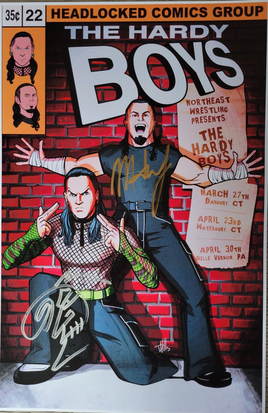 Jeff Hardy And Matt Hardy Drawings