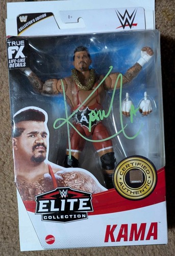 KAMA Elite Collection WWE Autograph Auto Signed Action Figure The ...
