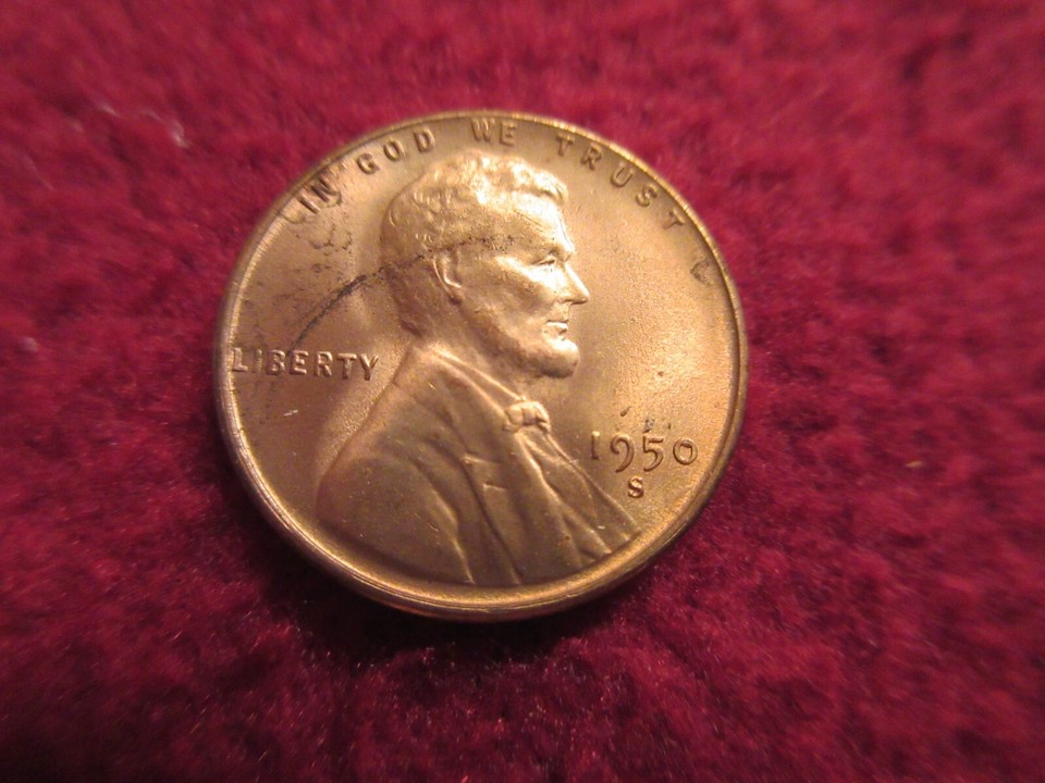 1950s lincoln cent wheat penny BU+++++ | eBay
