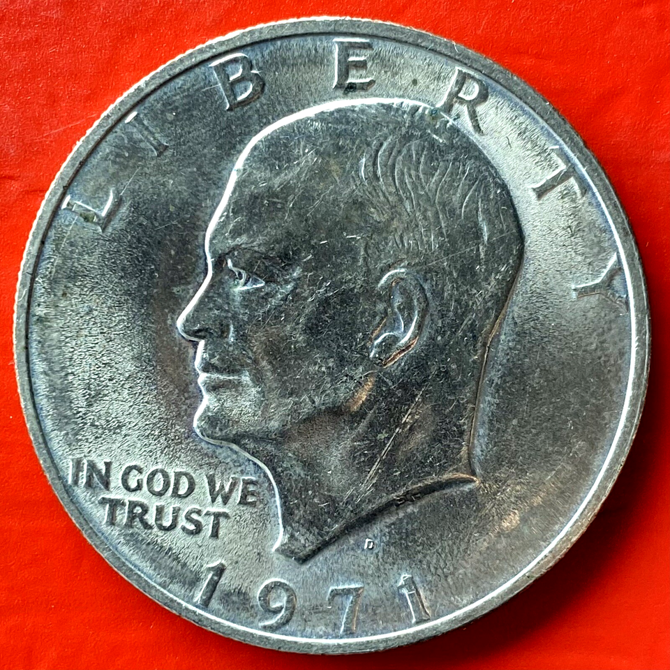 1971-D IKE DOLLAR, FRIENDLY EAGLE, FS-901 | eBay