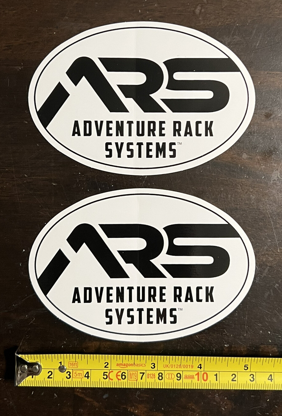 2 ARS Adventure Racks DECALS STICKER overland offroad metalcloak ...
