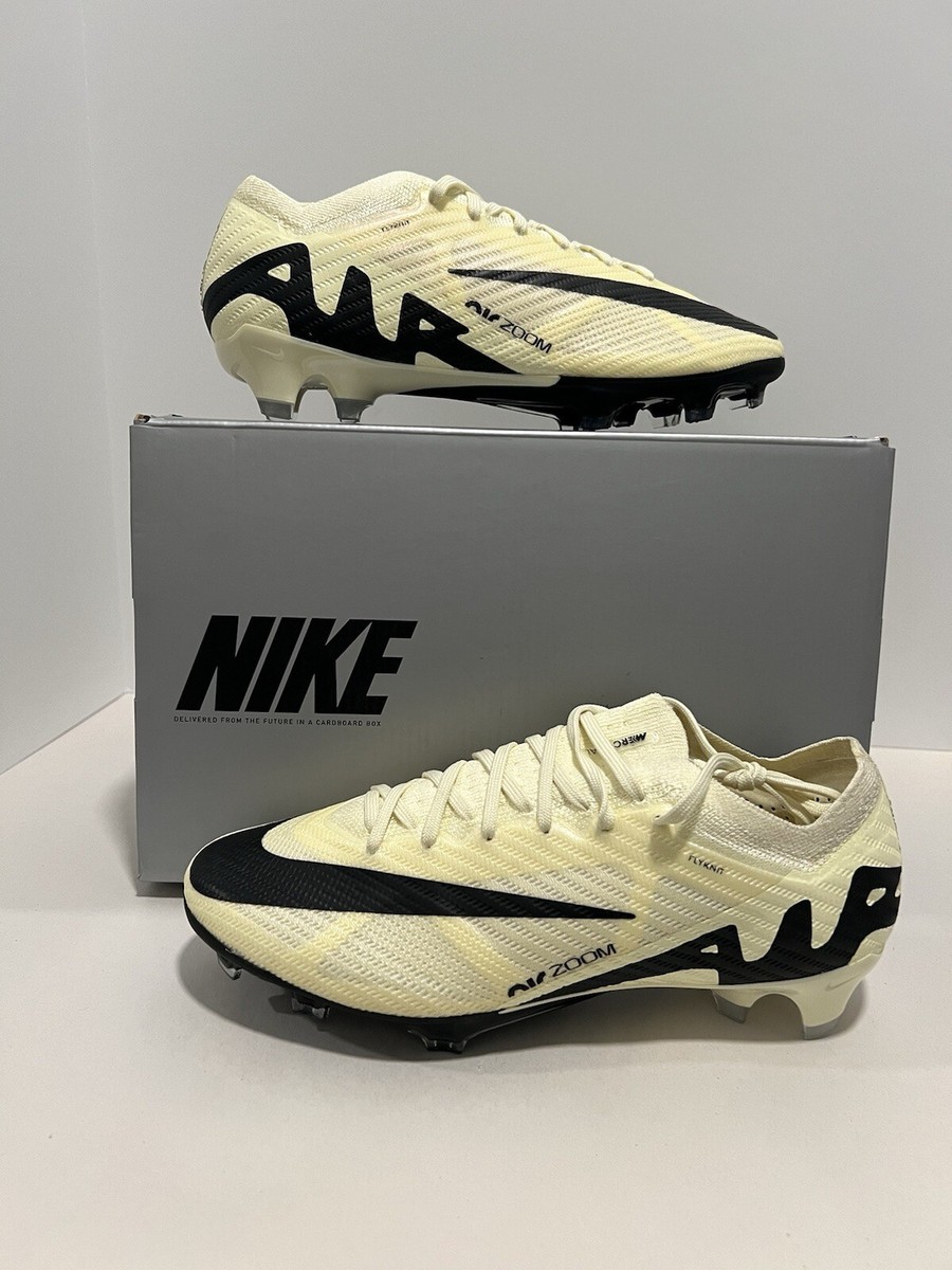 MENS NIKE ZOOM MERCURIAL VAPOR 15 ELITE FG LEMONADE-BLACK SZ MENS NIKE ZOOM MERCURIAL VAPOR 15 ELITE FG LEMONADE-BLACK SZ