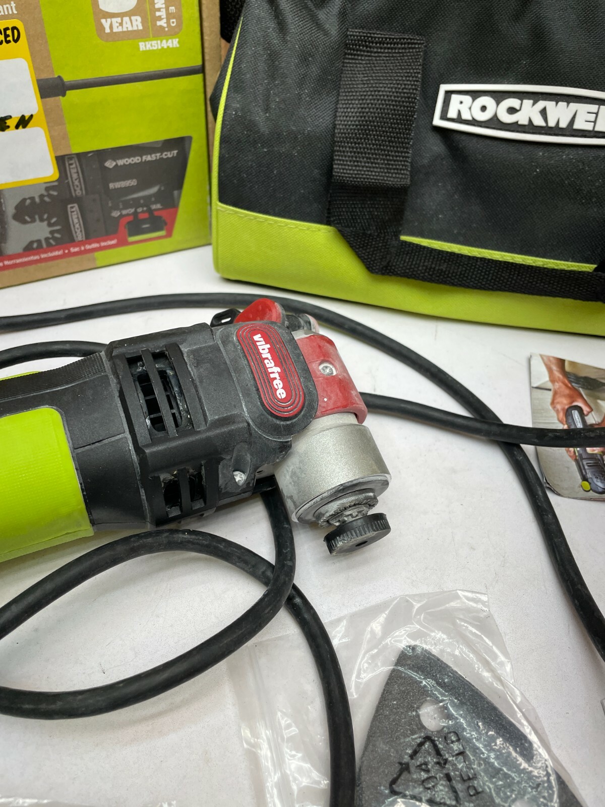 For Parts Rockwell Sonicrafter 10-Piece Corded 4Amp Oscillating Multi ...