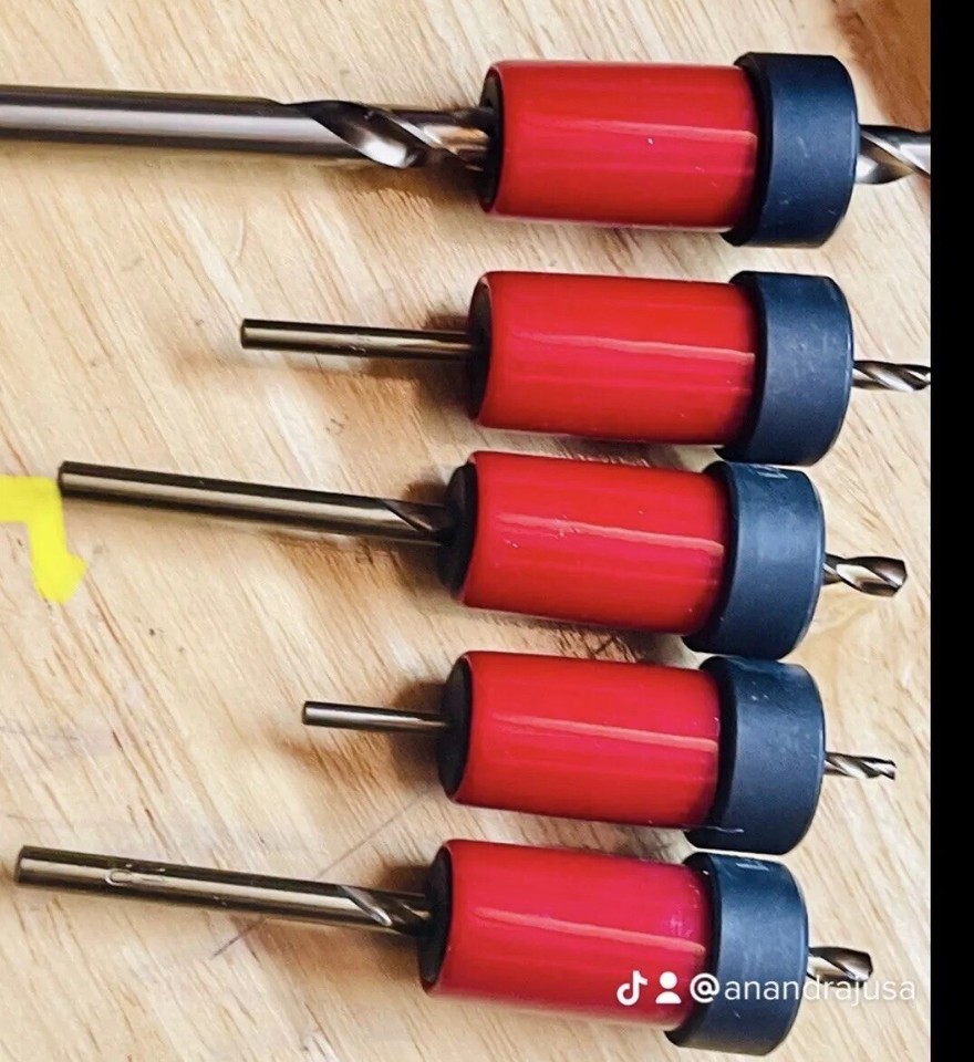 Professional Aircraft Rivet Removing Tool Kit-11 Piece Kit Is For ...