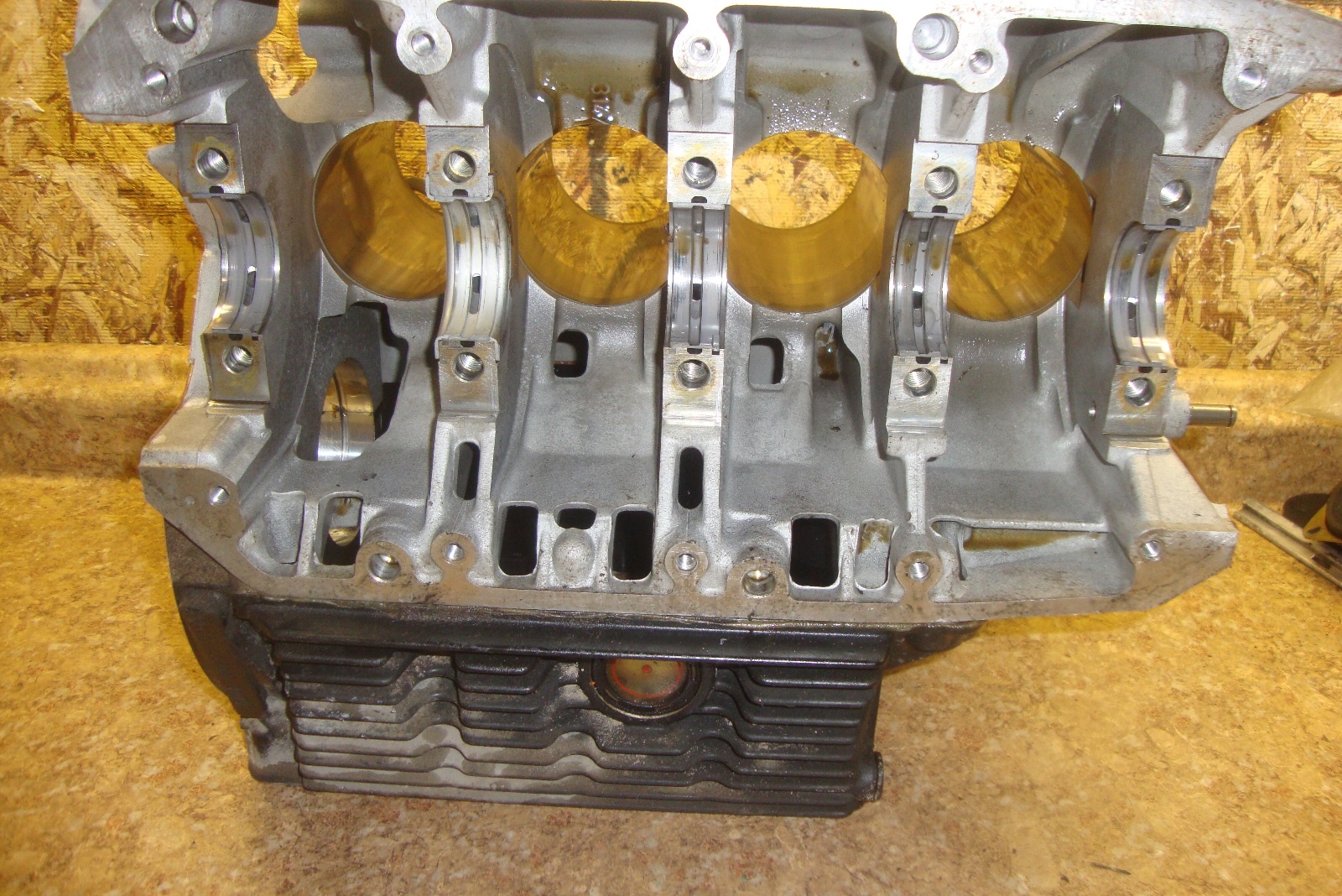 1995 BMW K1100 LT K1100LT K 1100 Engine Motor Cases Casing Crank Oil ...