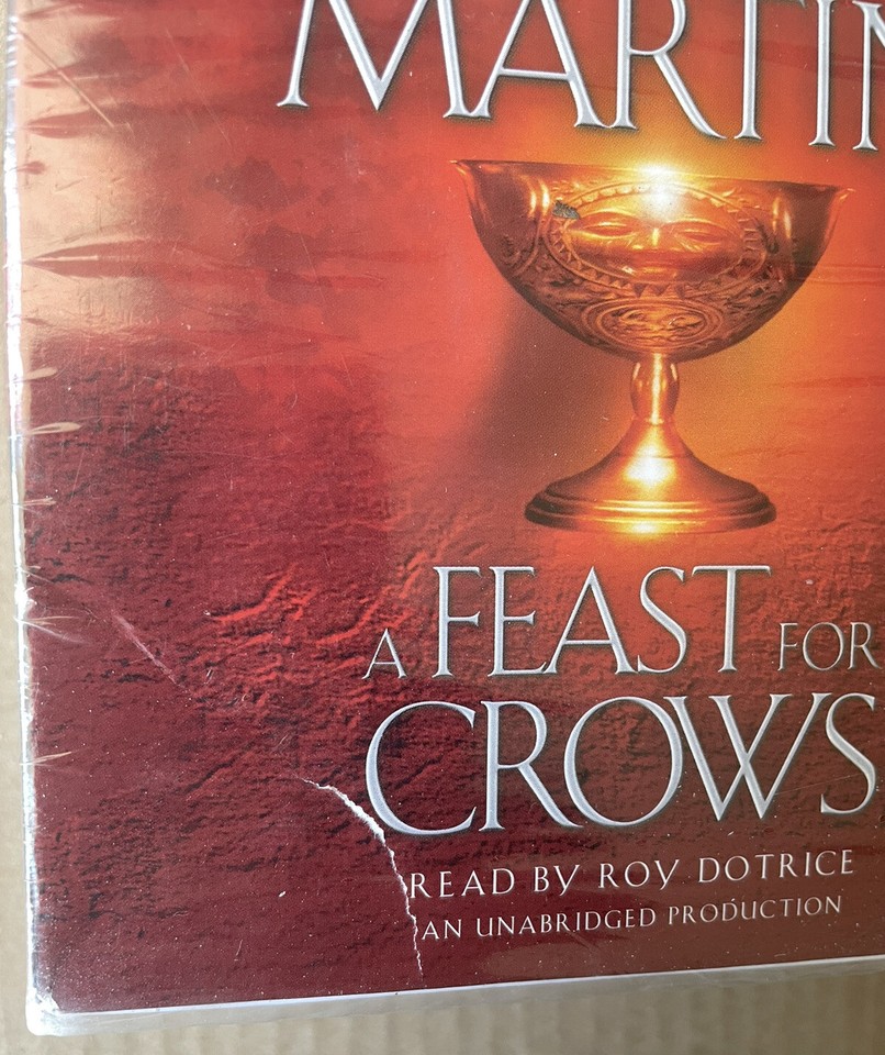 Feast for Crows: Song of Ice & Fire BOOK FOUR 27-Disc CD Set GAME OF ...