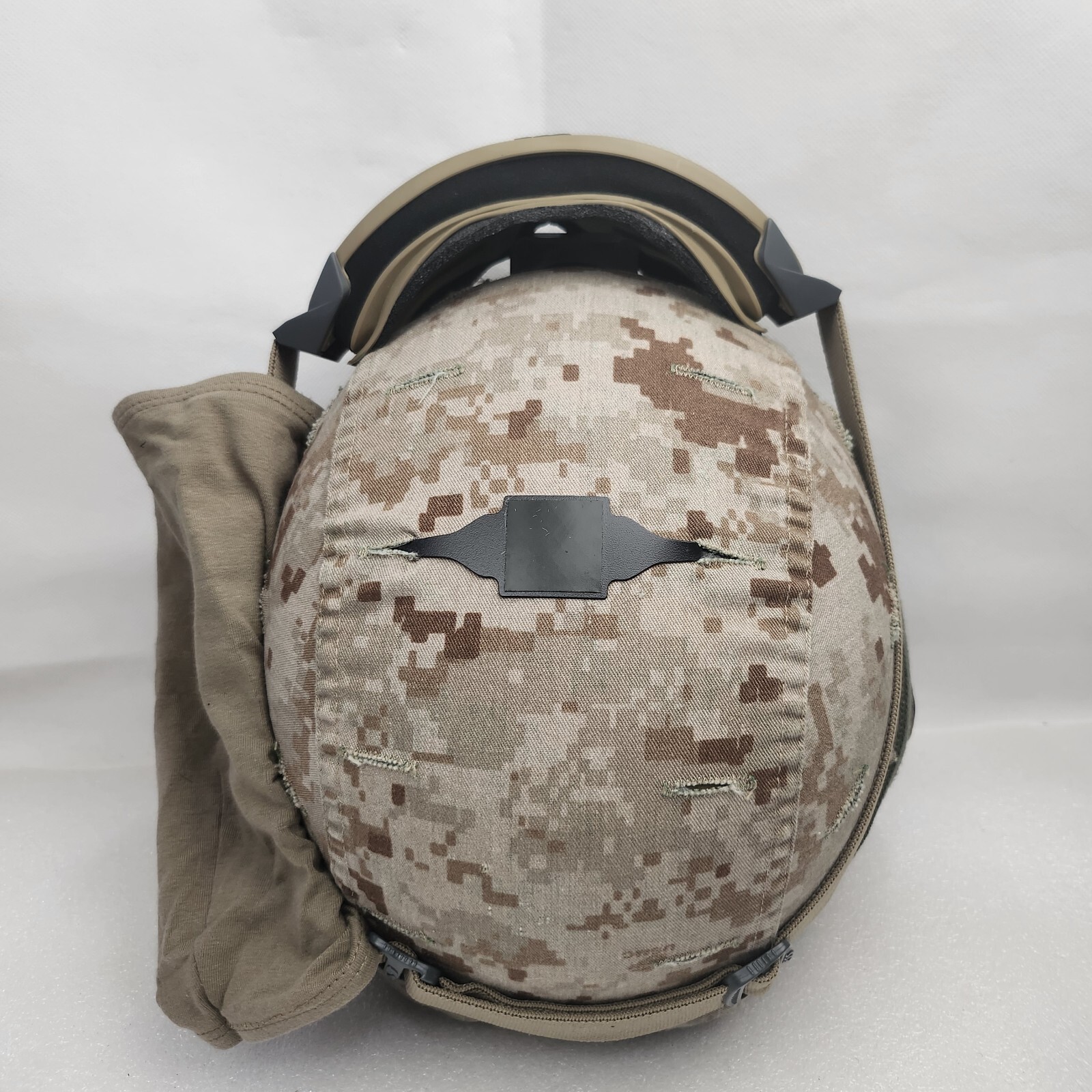 Large USMC LWH Gentex Lightweight Helmet Norotos Mount Streamlight ...