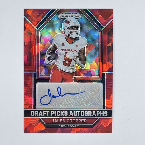 2023 Prizm DP DP Autographs Red Ice Jalen Cropper AU #DPA-JCR Fresno ...
