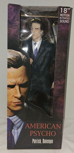 NECA American Psycho Patrick Bateman 18” Talking Figure Open Box WORKS ...