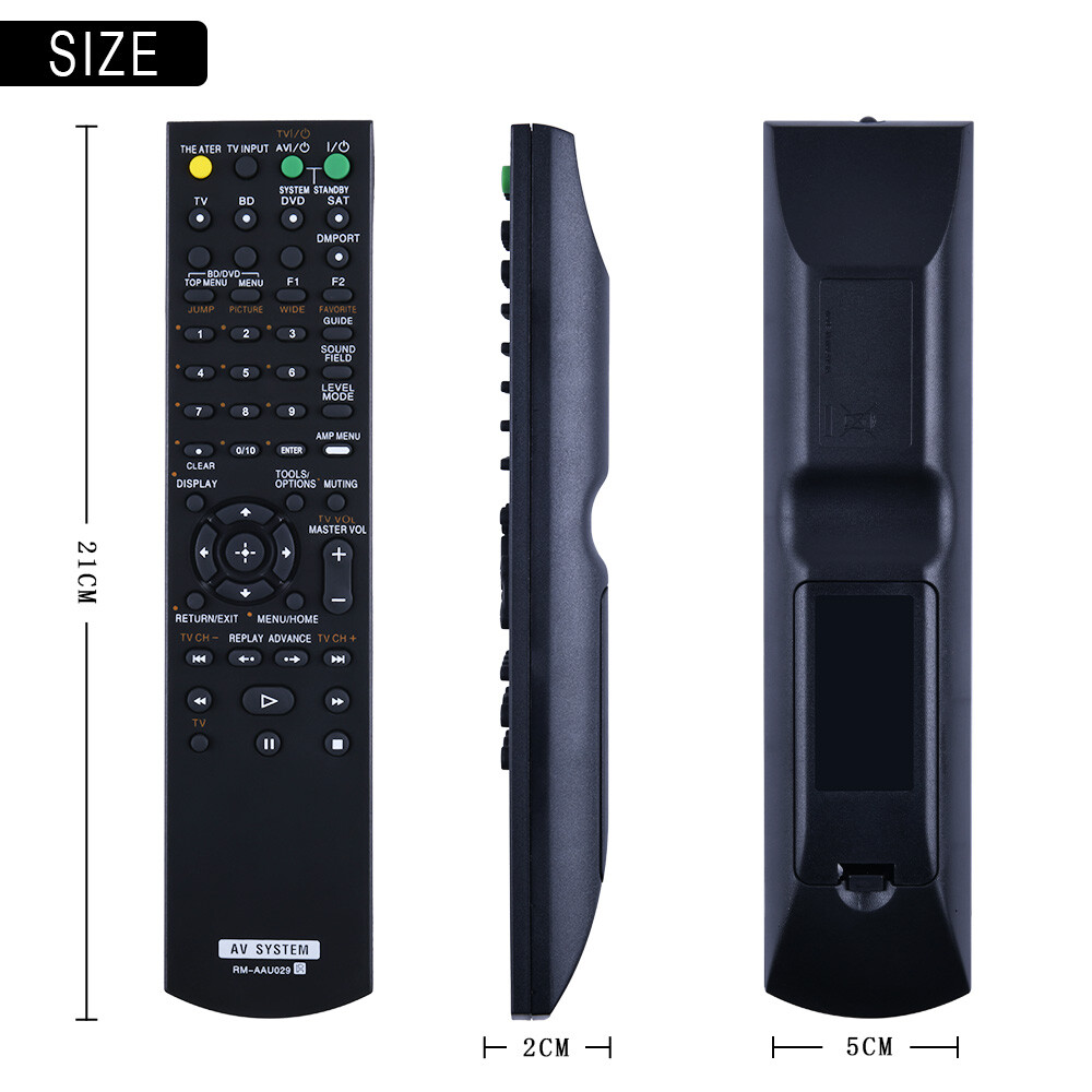 RM-AAU029 Remote Control For Sony Soundbar HT-CT100 SS-MCT100 SA-WCT100 ...