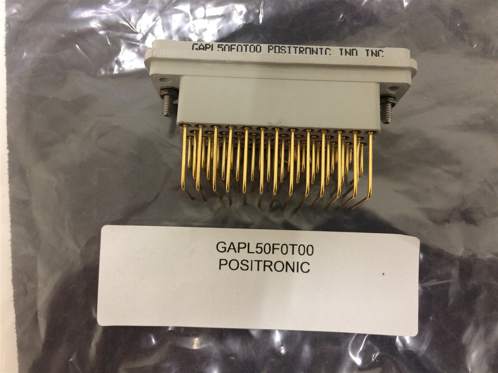 GAPL50F0T00 POSITRONIC Rectangular MIL Spec Connectors 1 UNIT | eBay