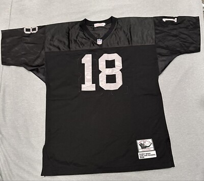 RANDY MOSS Throwback 2005 Oakland Raiders Jersey #18 Sz 54 | eBay