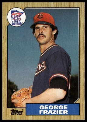 1987 Topps #207 George Frazier | eBay