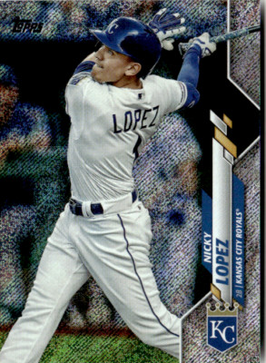 2020 Topps #3 Nicky Lopez Retail Foilboard /264 | eBay