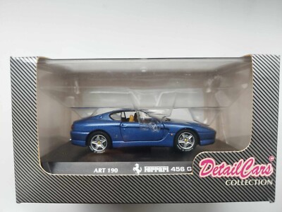 CDC Detail Cars 1/43 Ferrari 456 GT Blue Diecast 190 | eBay